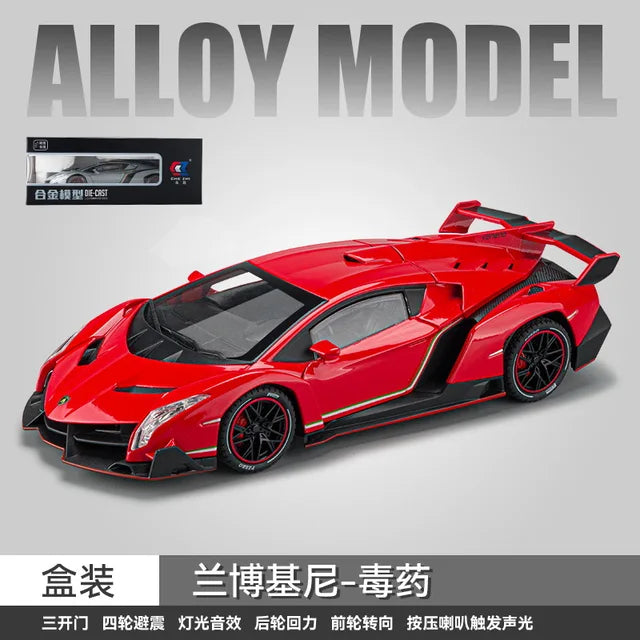 1:24 Diecast Lamborghini Veneno Model Car – Toy Company